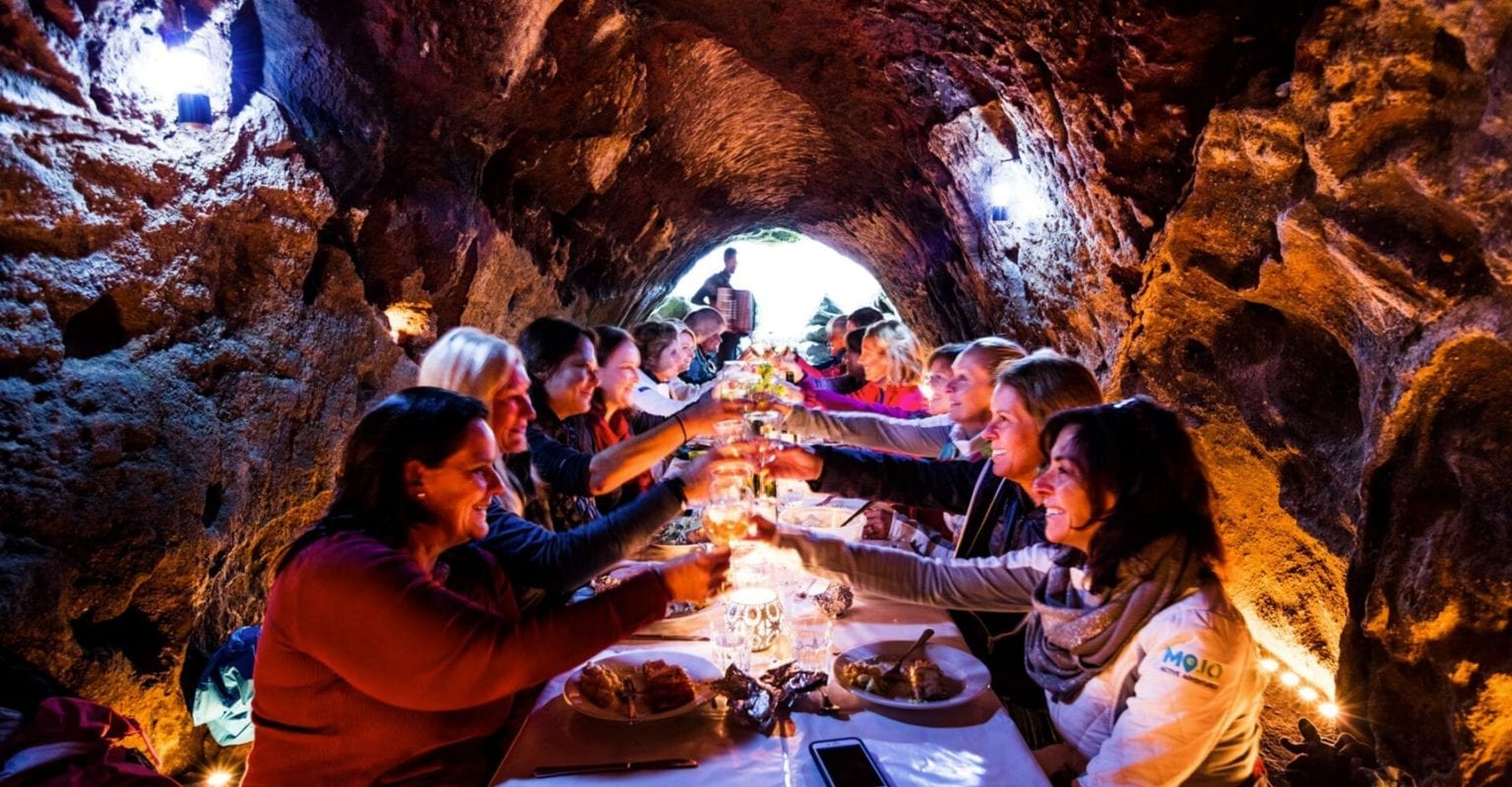 Cave Dinner Slow Travel Iceland Midgard Adventure - Midgard Adventure